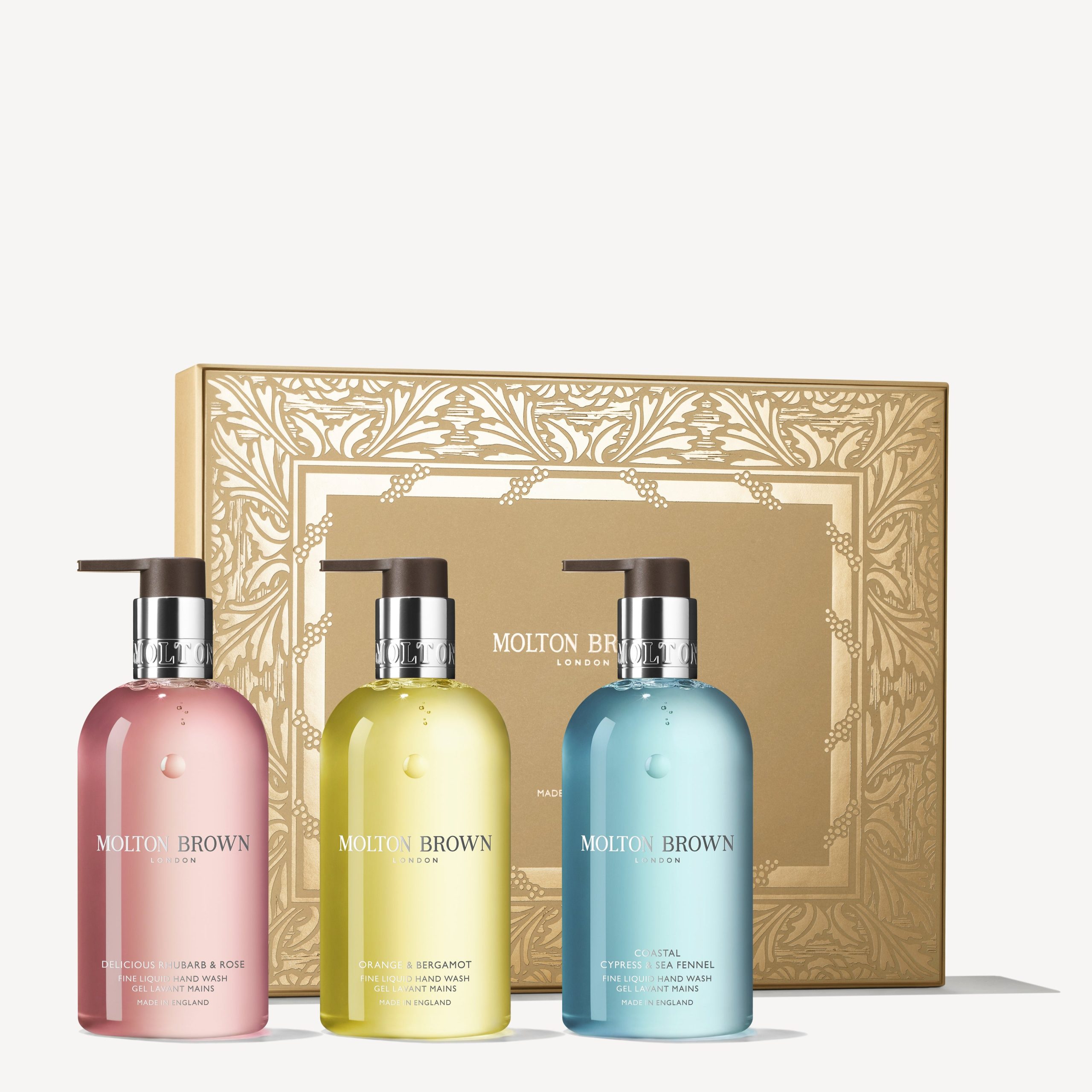 FLORAL & AROMATIC HAND WASH TRIO - Profumeria Castelli